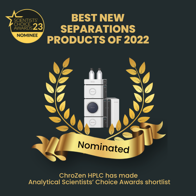 News - ChroZen LC_★Analytical Scientists' Choice Awards★